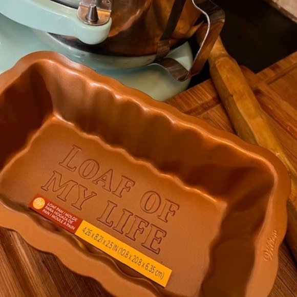 Wilton | Kitchen | Wilton Copper Scalloped Loaf Pan Loaf Of My Life ...